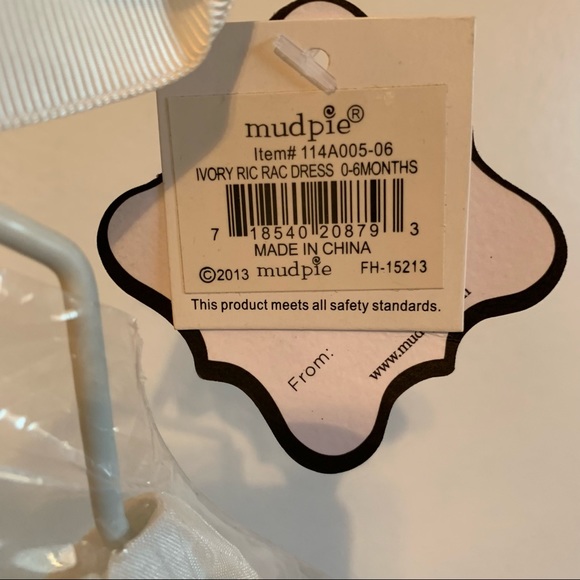 Mud Pie | Dresses | Mud Pie Ivory Ric Rac Dress | Poshmark